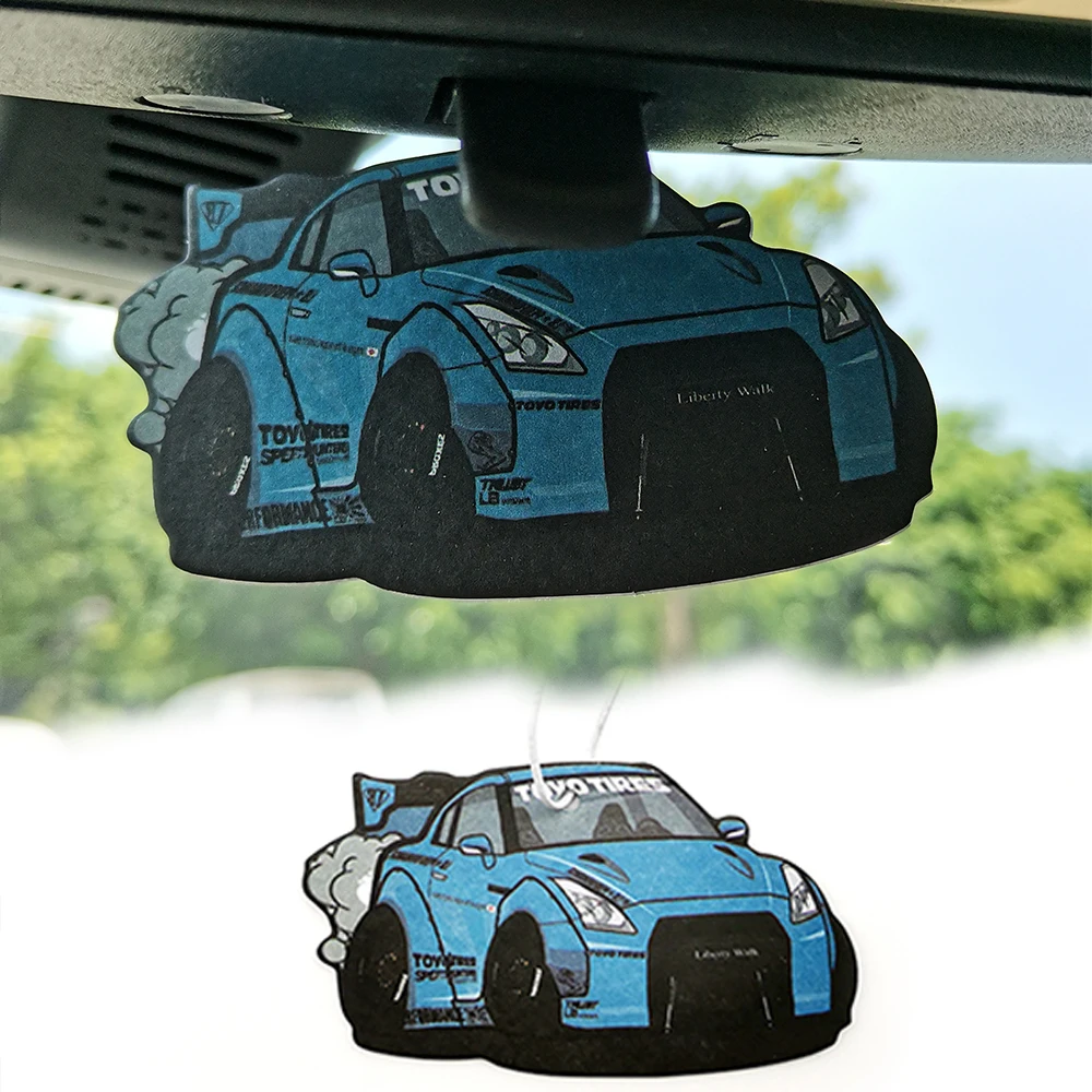 JDM Style Racing Performance Car Rear View Mirrow Pendent Air Freshener ...