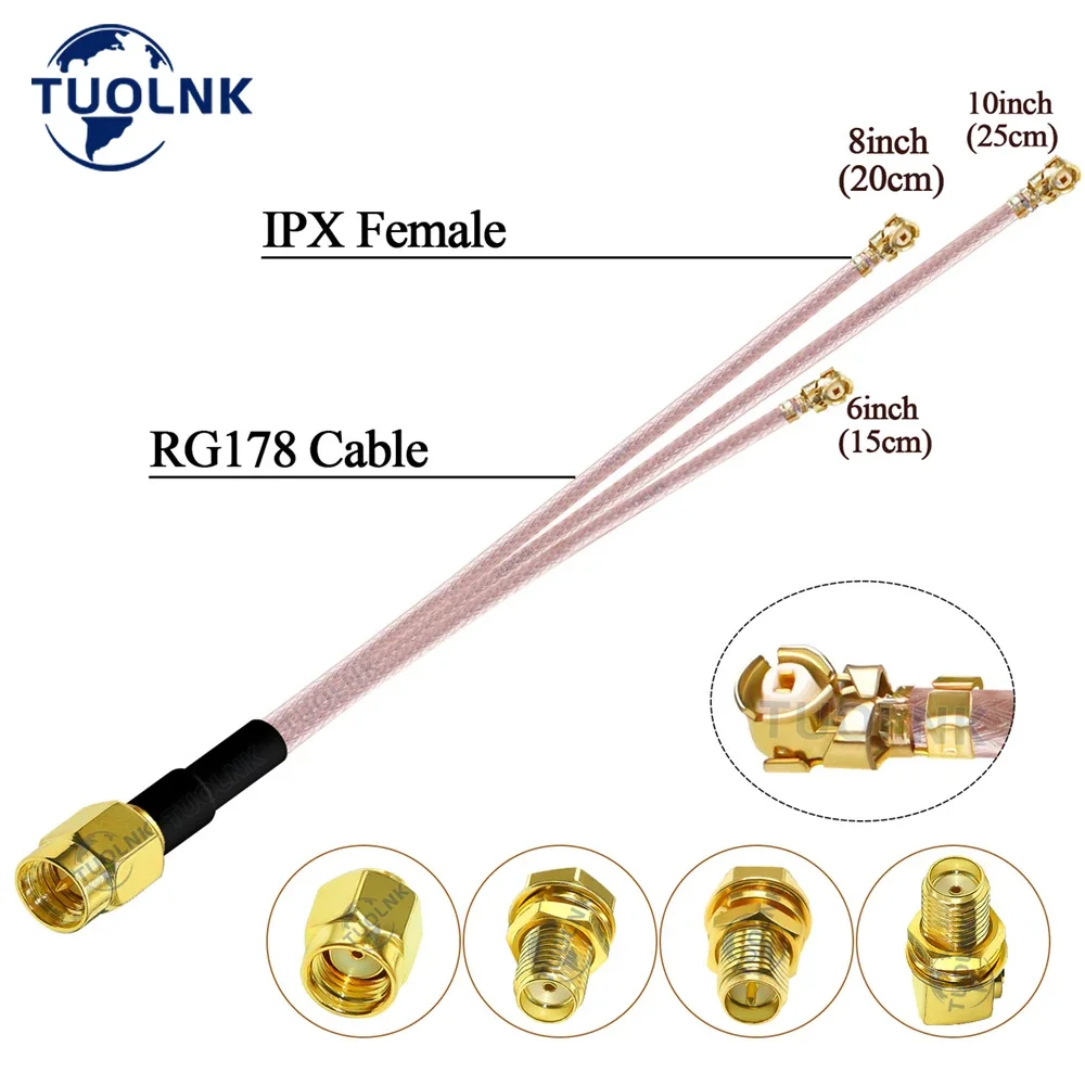 IPEX-to-SMA-Splitter-Cable-SMA-Female-Male-To-3-uFL-u-FL-IPX-IPEX ...