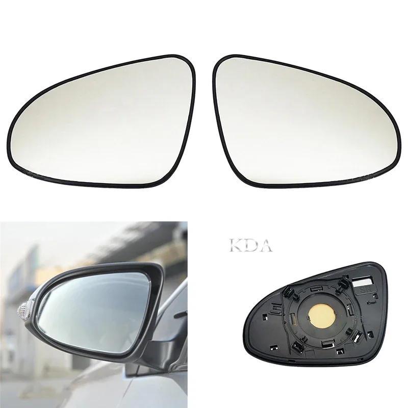 Auto-Left-Right-Side-Heated-Wing-Rear-Mirror-Glass-for-Toyota-Prius-C ...