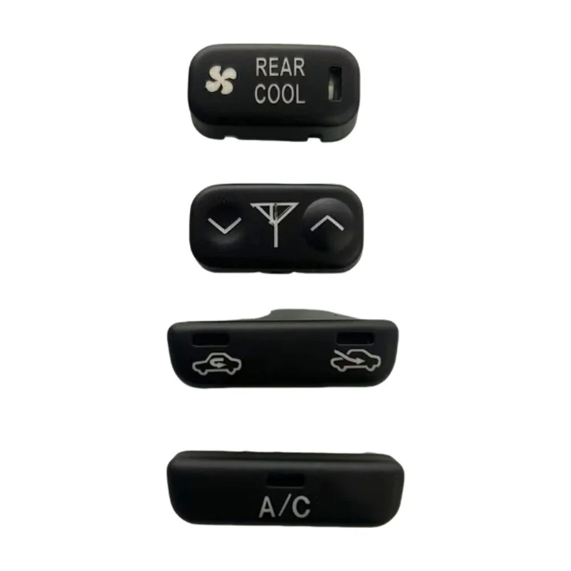 A25F-Car Control Switch Knob Set- For Toyota Land Cruiser 1998-2007 ...