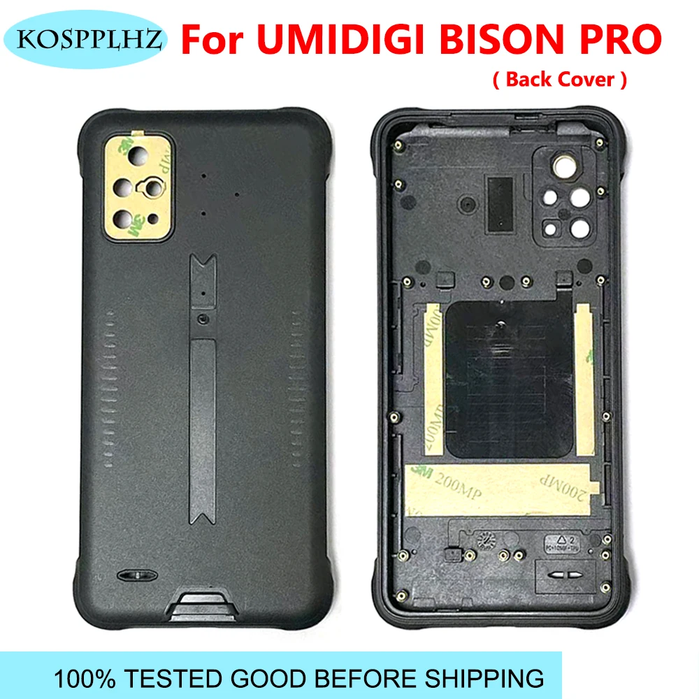 KOSPPLHZ-For-UMIDIGI-Bison-Pro-Back-Cover-Case-Real-Battery-Back-Shell ...