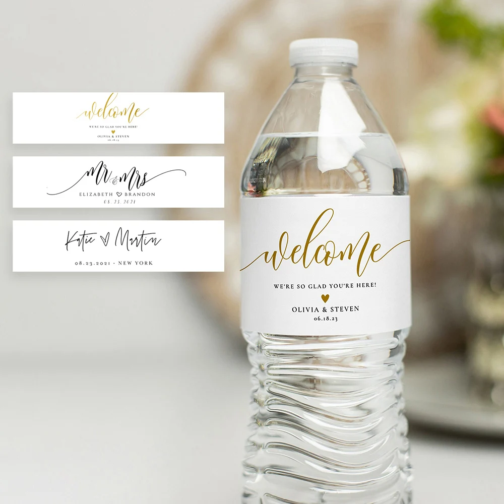 Personalized-Wedding-Water-Bottle-Label-Birthday-Party-Thank-You-Water ...