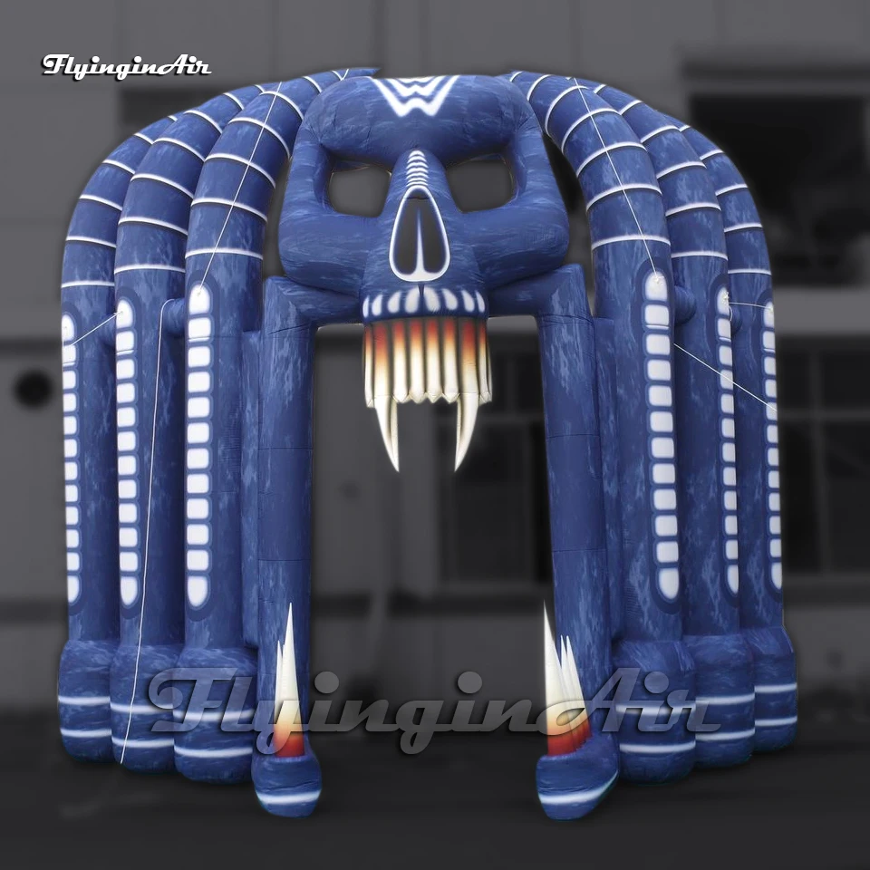 Scary-Large-Inflatable-Skull-Gate-Halloween-Arch-6m-High-Air-Blow-Up ...