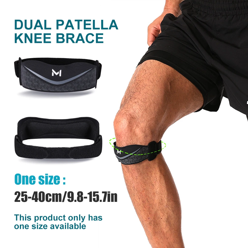 Patella Knee Strap with Gel Pad - Pain Relief & Stabilizer Support for ...