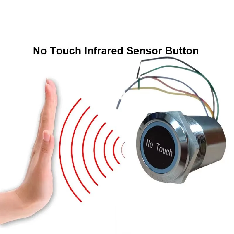 No Touch Infrared Sensor Waterproof Exit Switch Induction Type Release ...