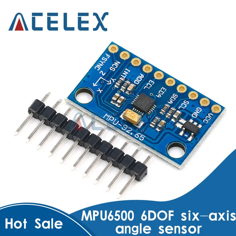 Module Mpu6050 Accelerometer Gyroscope | Arduino Gyroscope ...