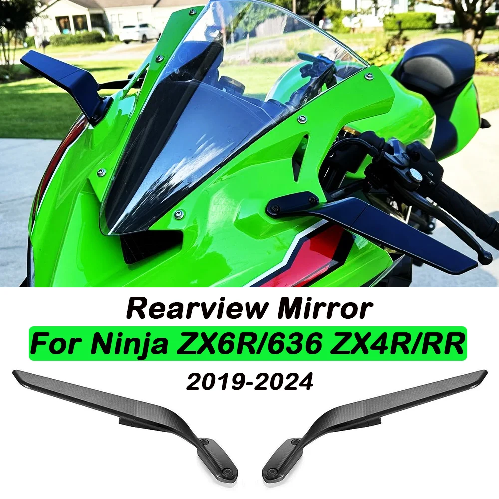Espejo-retrovisor-lateral-para-motocicleta-accesorio-para-Kawasaki-Ninja-2024-ZX-6R-Ninaja-ZX-4R ...