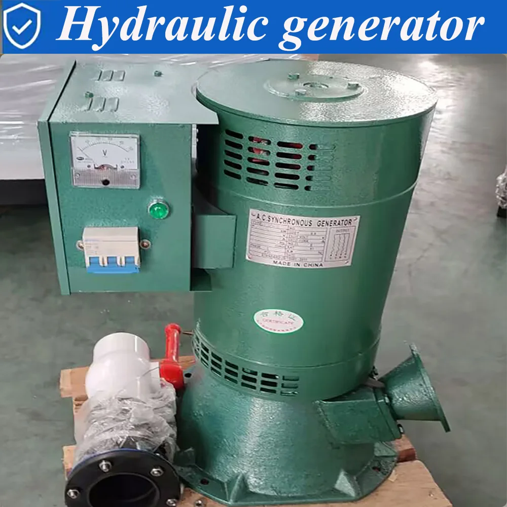 50KW 220V 380V 400V Water Turbine Generator Hydro Electric Magnet ...