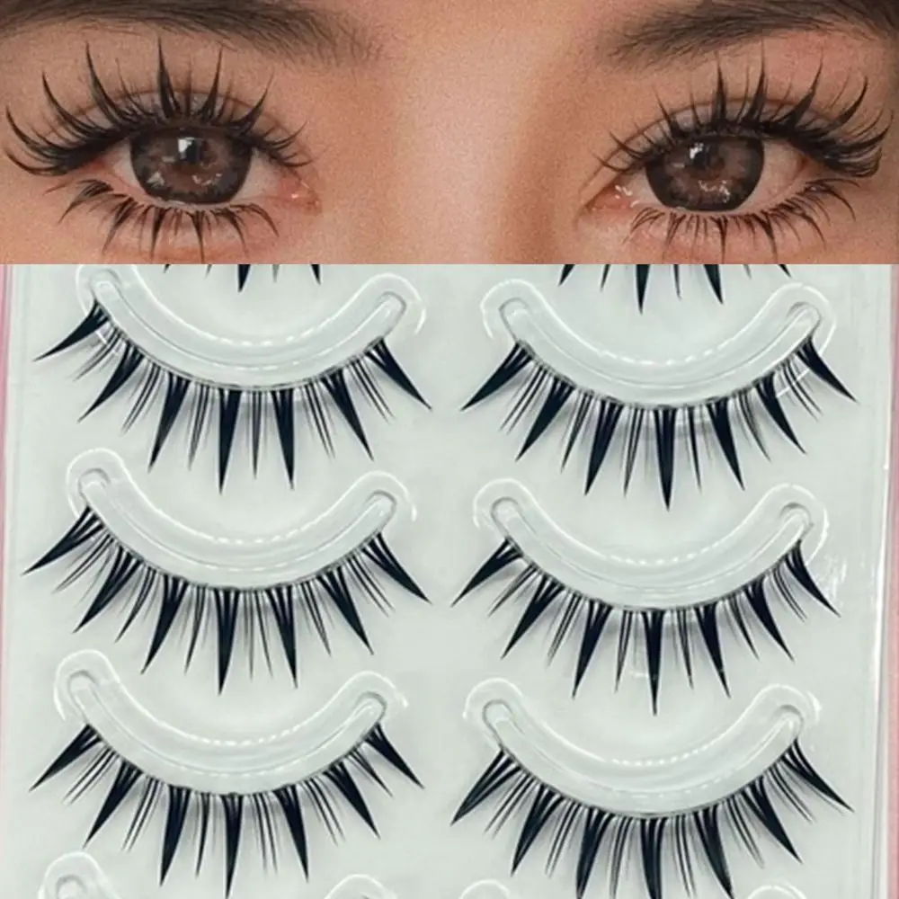 5-Pairs-False-Eyelashes-Manga-Anime-Lashes-Japanese-Cosplay-Spiky ...