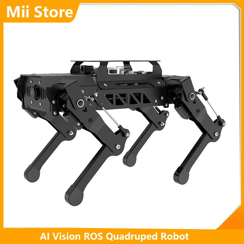 Raspberry-Pi-ROS-Robot-Four-legged-Open-Source-Robot-Dog-Puppy-Bionic-intelligent-programming ...