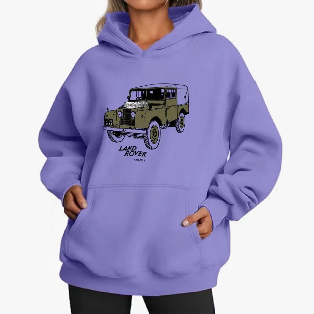 Fashion-Casual-Female-Land-Cars-Rover-90-Series-Army-Car-Women-Hoodie ...