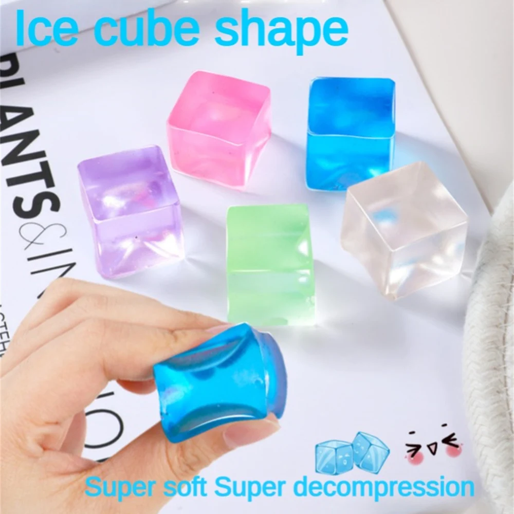 Colorful-Creative-Ice-Block-Squeeze-Toy-High-Resilience-Pinch-Squishy ...