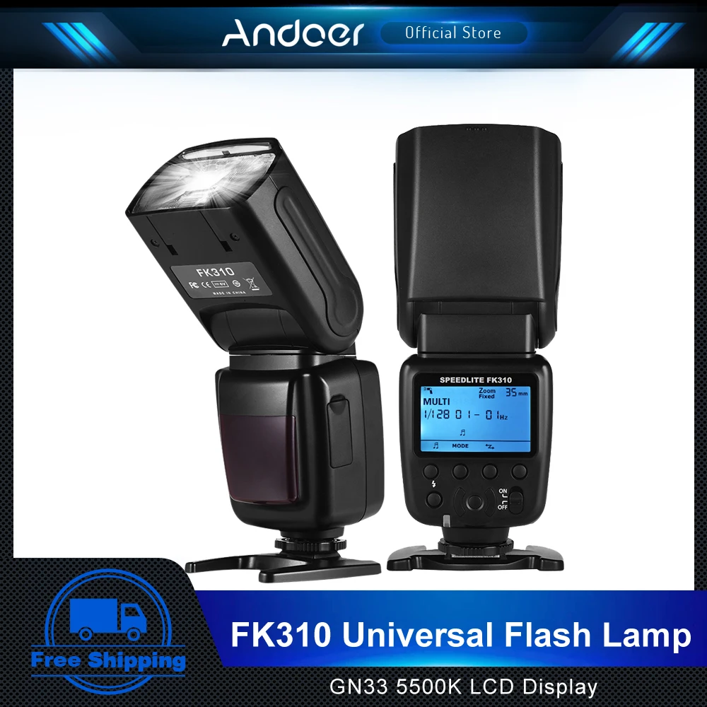 Universal Nikon Camera Flash Light | Flash Speedlite Canon | Flash ...