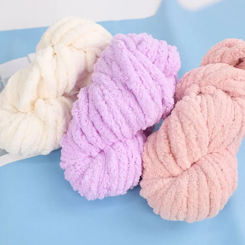 250G-2CM-Diameter-Thick-Milk-Cotton-Yarn-for-Knitting-with-Hand-For ...