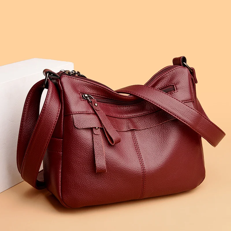New-2023-Classic-WomenHigh-Quality-Handbag-Leather-Bag-Large-Capacity ...
