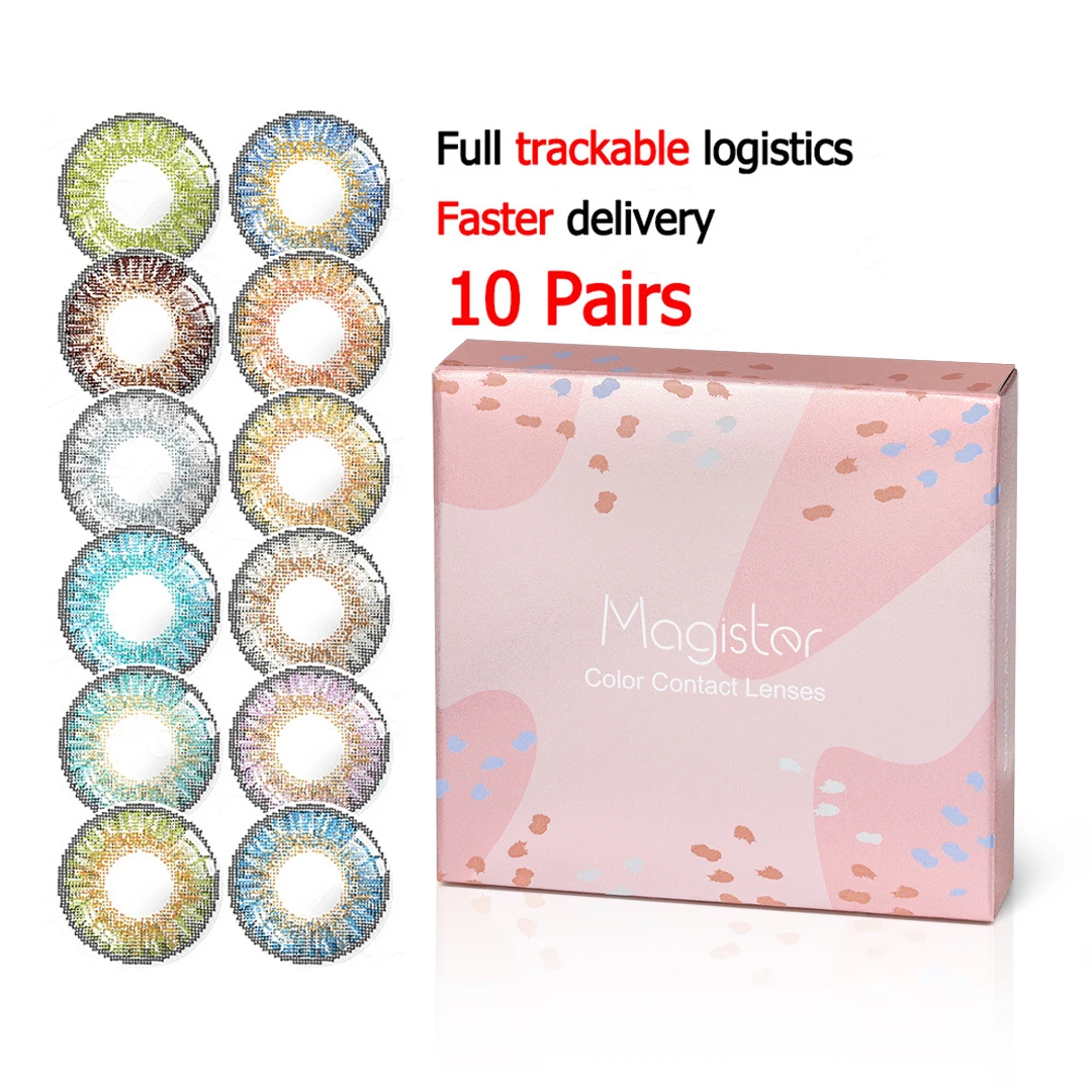 Magister-10-pairs-20pcs-Colored-Contact-Lenses-6-Months-Soft-Contact ...