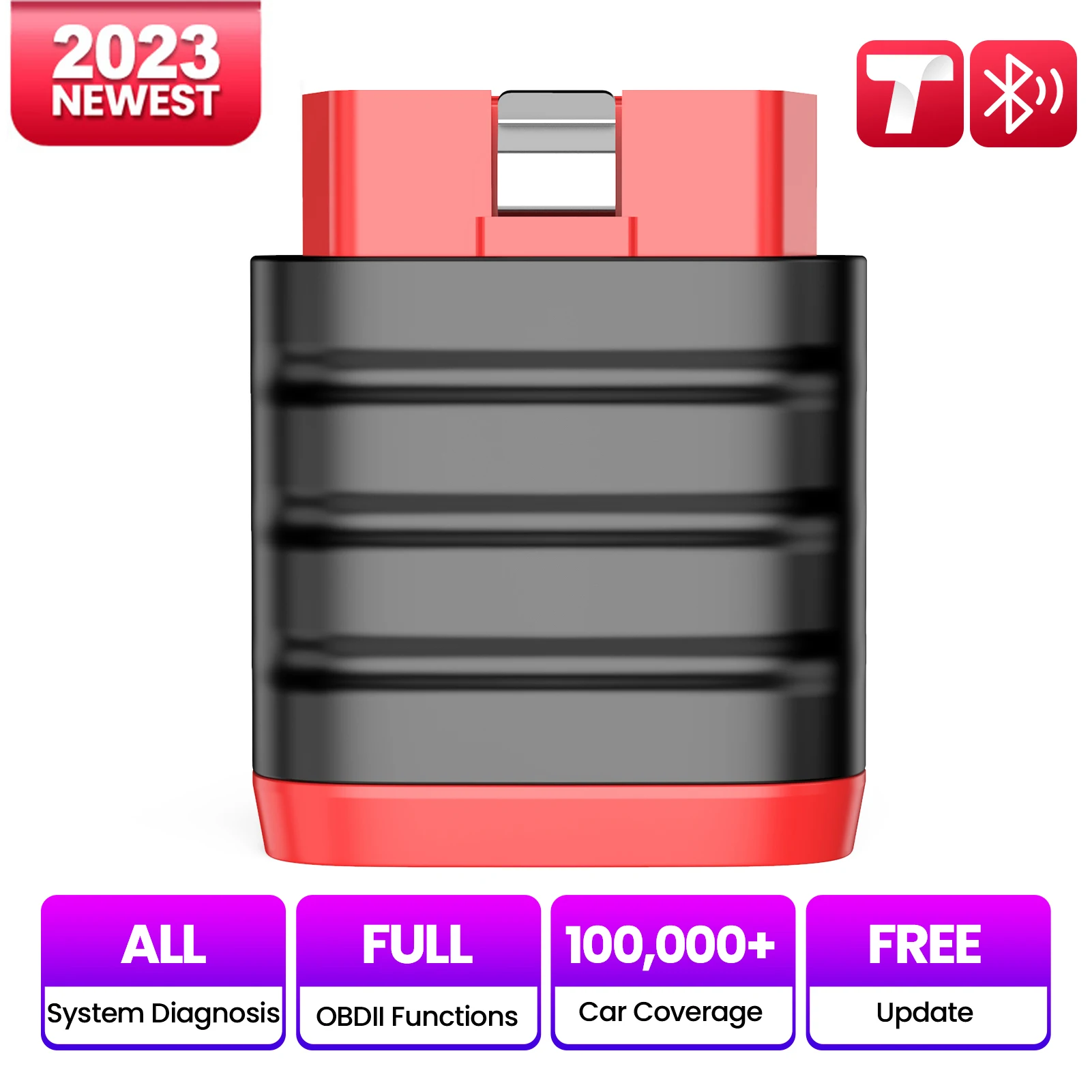 THINKCAR Thinkdiag Mini Bluetooth OBD2 Scanner Diagnostic Tool Full ...