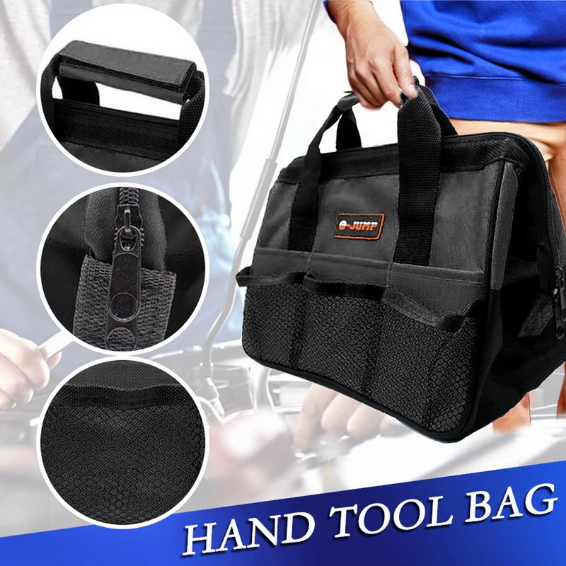 Tool Bag Multi Purpose Nylon Canvas Storage Tool Pouch Electrician ...