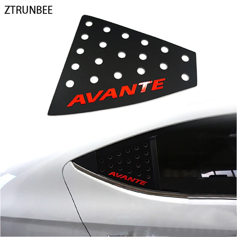 Sport-Rear-C-Pillar-Window-Glass-Triangle-Holes-Cover-Mask-Plate ...