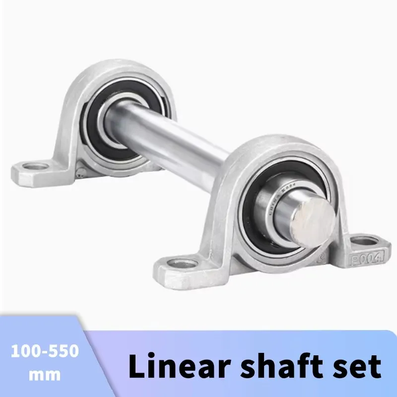 1PC Optical Axis Linear Rail Shaft OD 8 10 12 15 20mm 2PC KP/KPL Bore ...