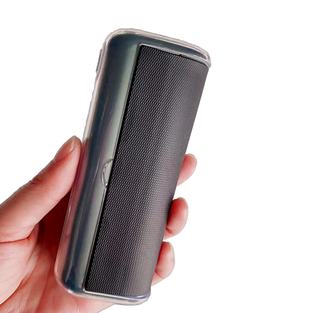 for IQOS ILUMA Prime Cover Transparent TPU Cover+ Leather Case for ICOS ...