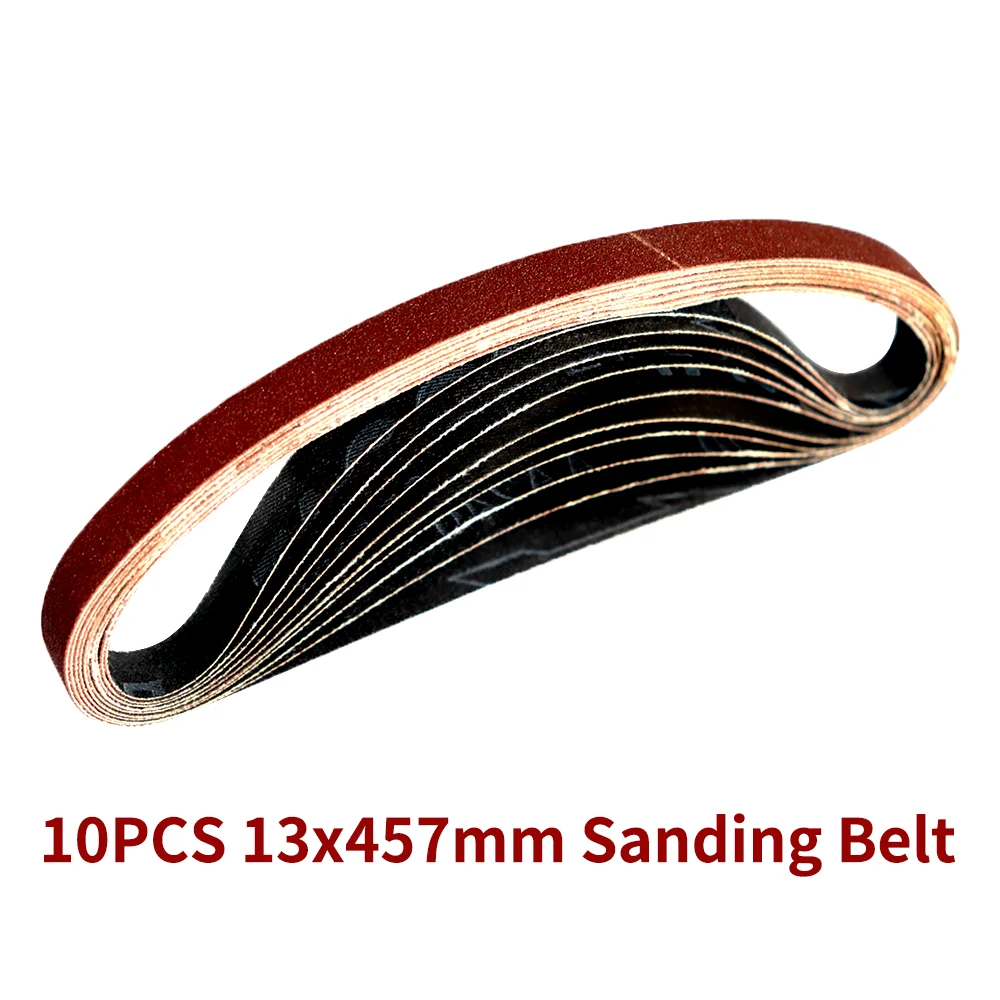 10pcs lot 10mm 13mm 20mm Sanding Belt Sandpapers for 10x330mm 13x457mm 20x520mm Air Belt Sander Polishing Papaer Grit 40 1000 AliExpress 1420