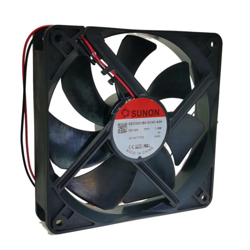Original EEC0251B3-D10C-A99 12025/12V computer SUNON silent cooling fan ...