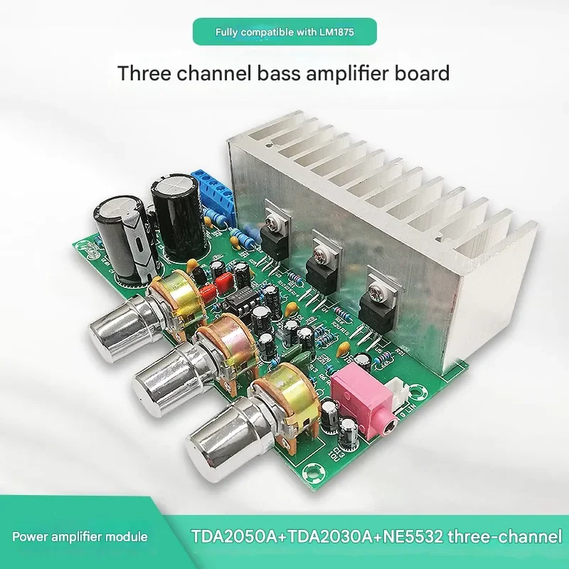 TDA2050-TDA2030A-Super-Weight-Subwoofer-Power-Amplifier-Board-Finished ...
