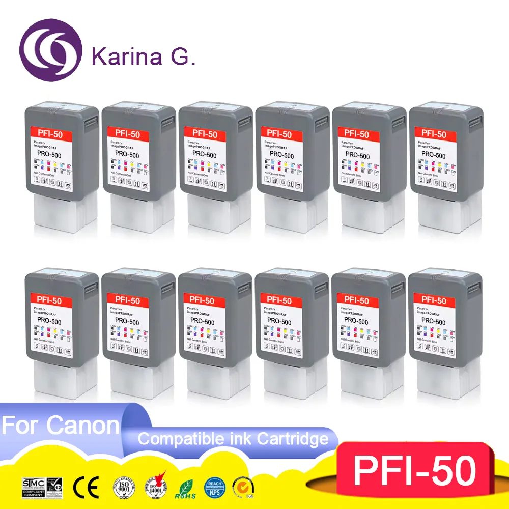 Compatible-Canon-PFI-50-PFI-50-PFI50-Premium-Compatible-Color-Inkjet-Ink-Cartridge-for-Canon ...