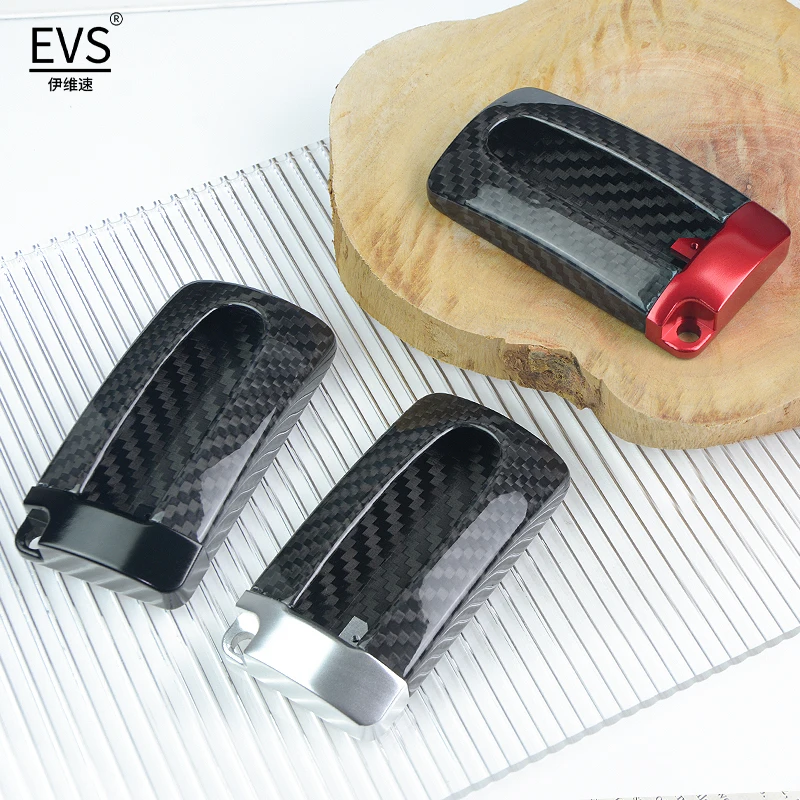 Real Carbon Fiber GTR Style Key Fob Protective Cover Case Compatible ...