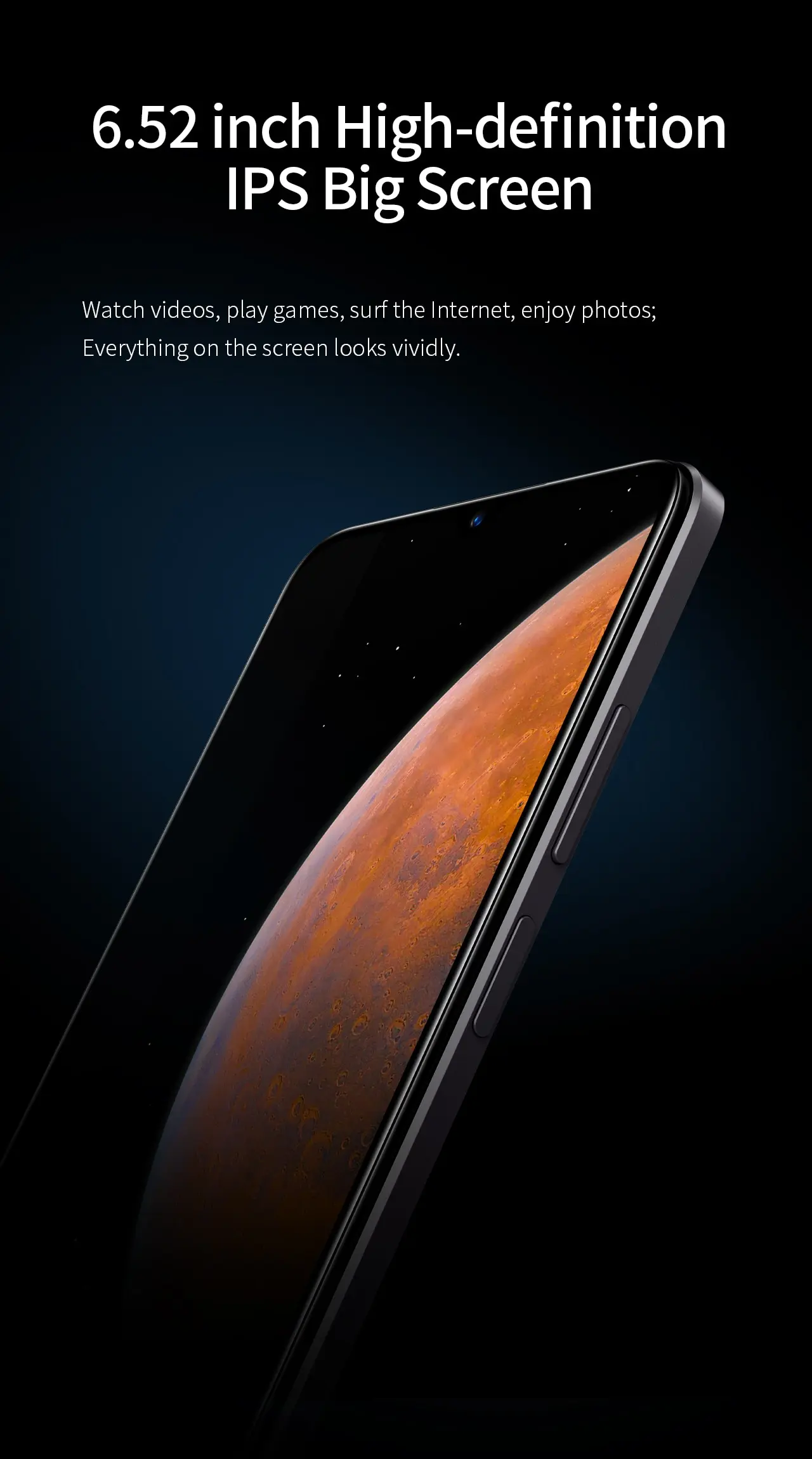 FreeYond F9 Smartphone 64GB/128GB 6.52″ HD+ Screen 5000mAh Big Battery ...