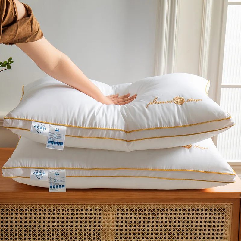 Bedding-Pillow-Core-White-Comfortable-and-Breathable-Bed-Pillow-Machine ...