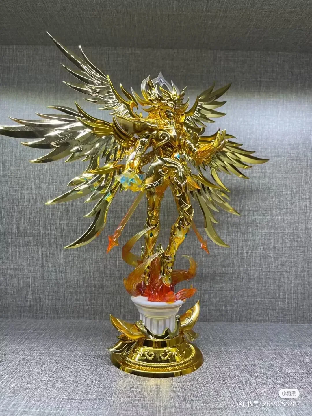 Toypoint Saint Seiya Cloth spot Myth Ex Zeus The King Of The God Metal ...
