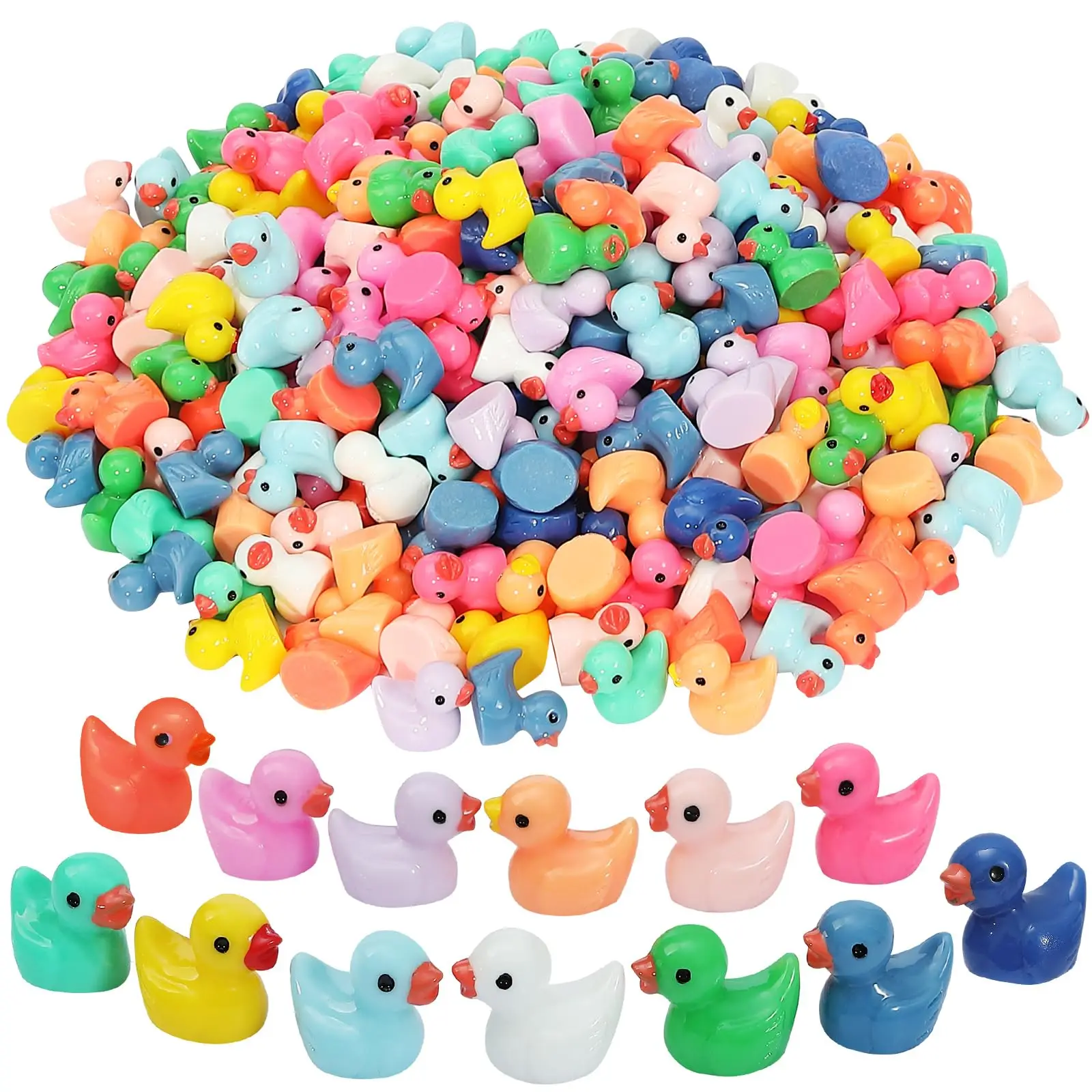 Juego-de-Mini-patos-de-resina-para-decoraci-n-en-maceta-50-piezas-a ...