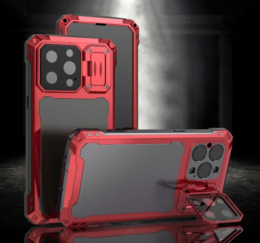 Heavy-Duty-Armour-Metal-Case-For-iPhone-14-Pro-Max-Military-Drop-Shock ...