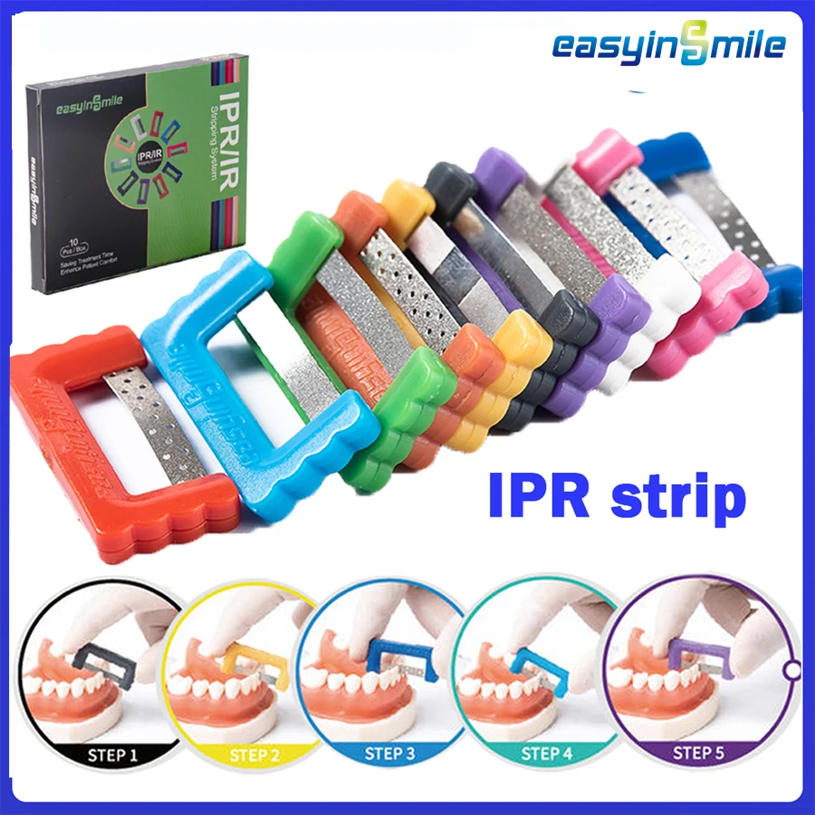 EASYINSMILE-Dental-Orthodontic-IR-IPR-Reduction-Strip-Kits-Interproximal-Enamel-Strips-Polishing ...