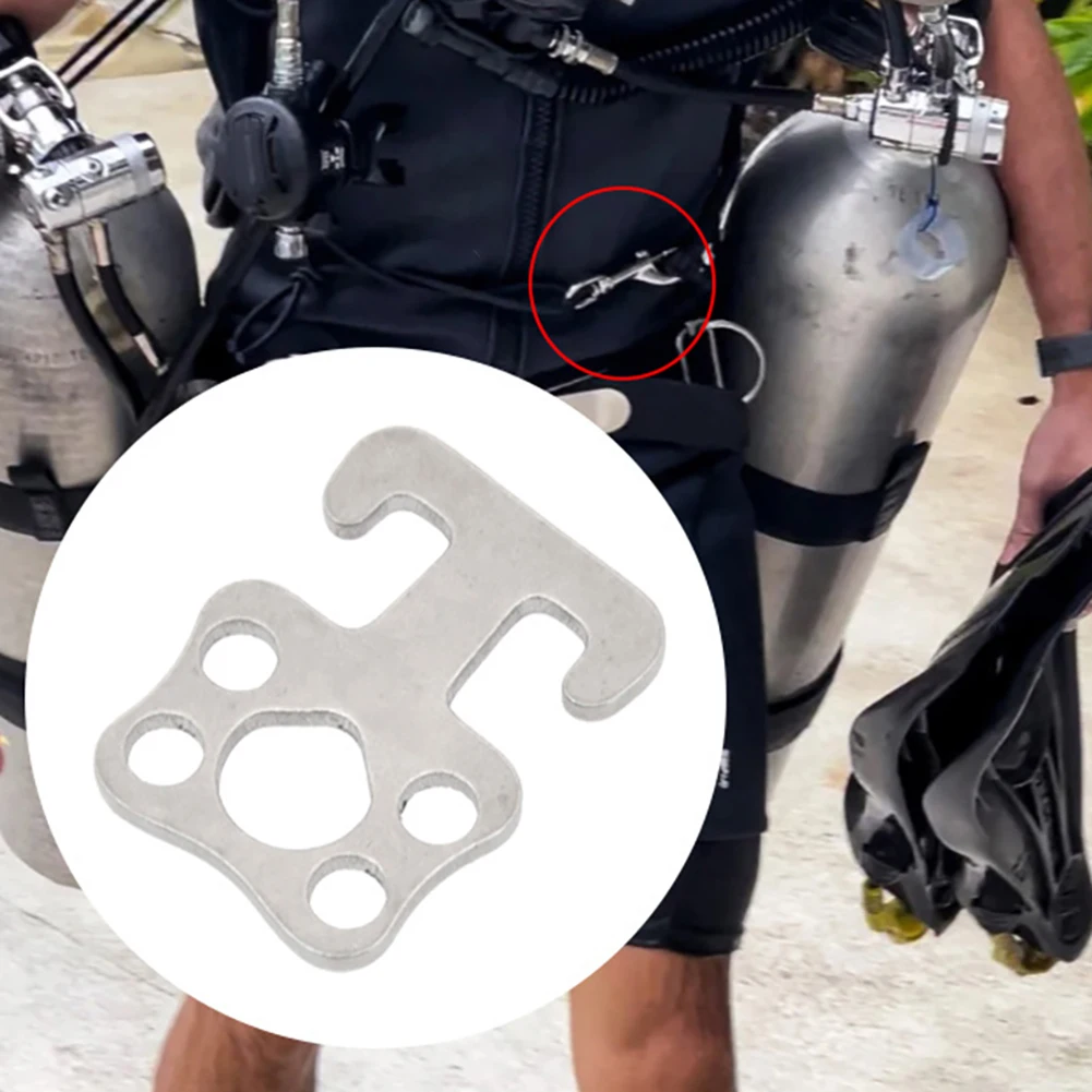 Scuba-Diving-Plate-Hook-Sidemount-Bungee-Tie-1-2-x-1-6inch-Bungee-Loops ...