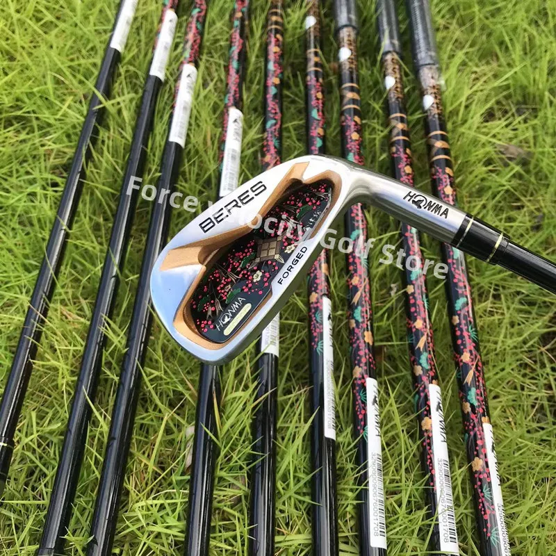 2023 새로운 망 골프 클럽 HONMA S 08 골프 아이언 세트 4 11 S 10 Pcs 4 스타 BERES 클럽 아이언 R ...