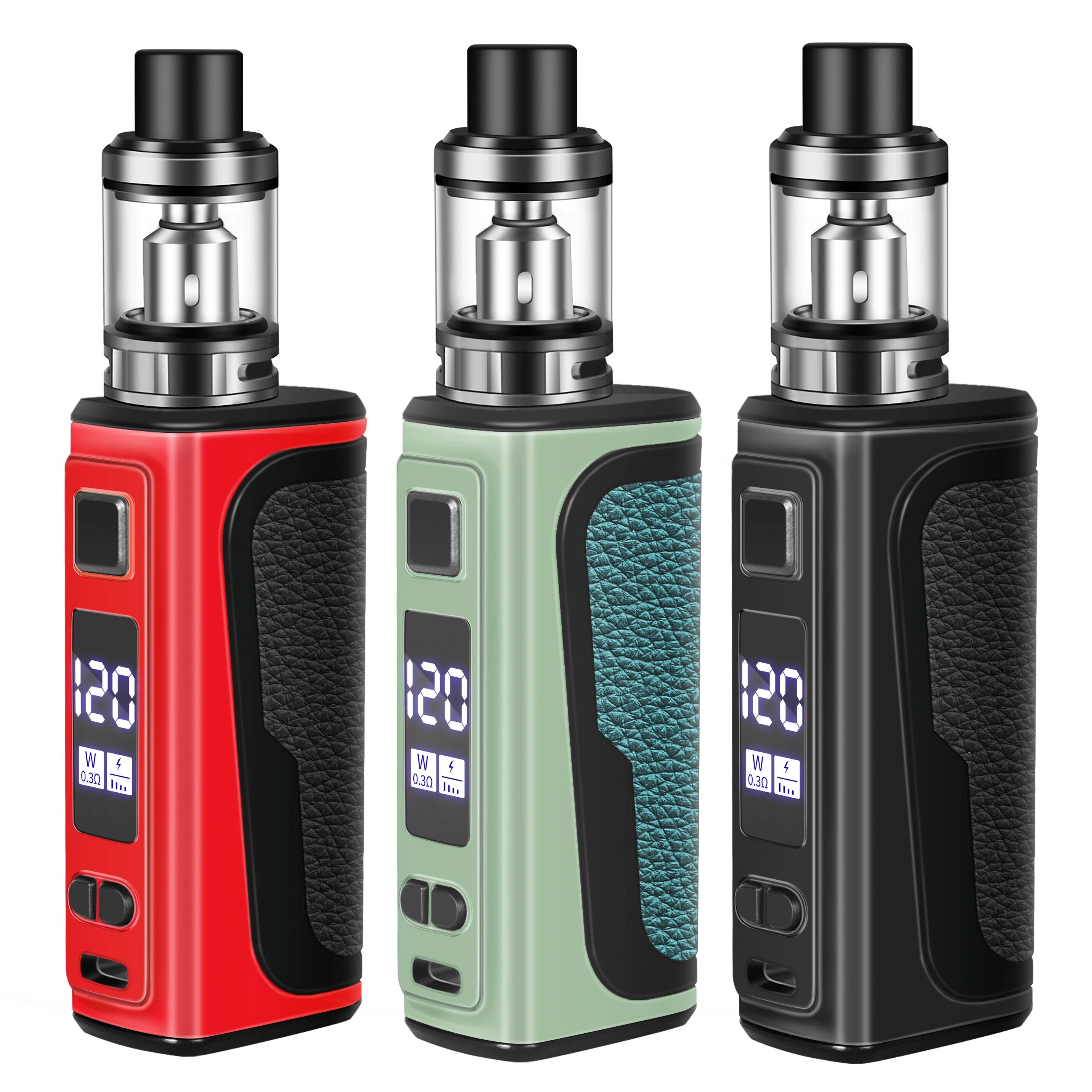 120W-Box-Mod-Vape-Kit-Electronic-Cigarette-Vaper-1800mah-Build-in ...