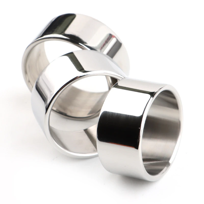 3 size for choose Stainless Steel metal penis ball sleeves cock ring ...