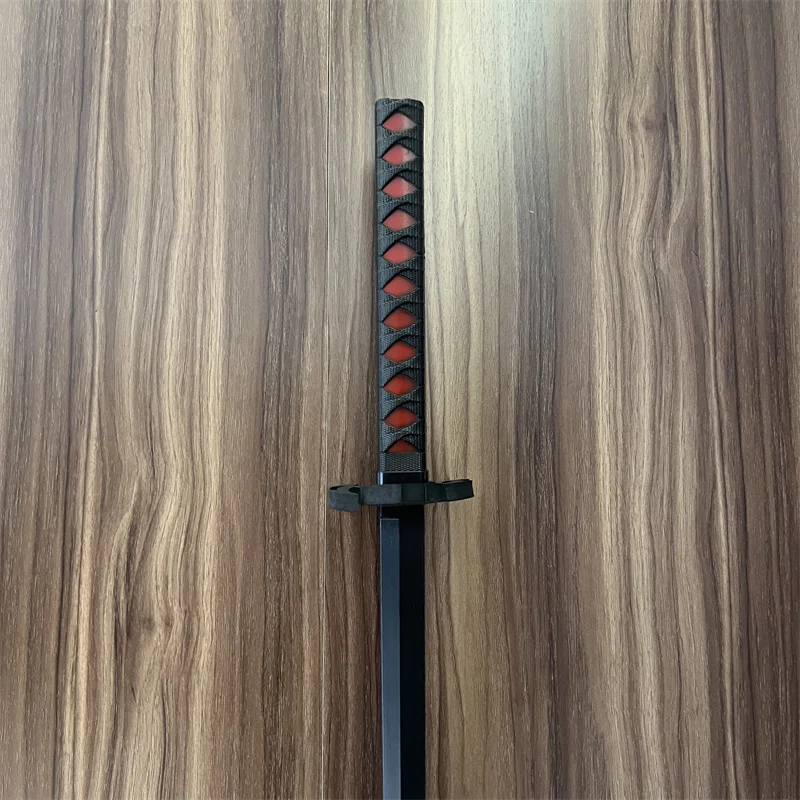 WW Bleach Sword Zanpakutou Katana Kurosaki Ichigo Sword Black Blade ...