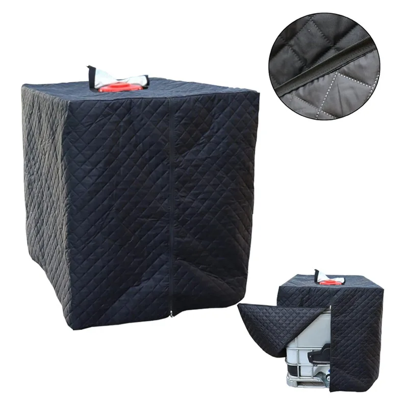 Winter Thickened 210D Oxford Fabric IBC Tank Cover – 1000L Water Tank ...