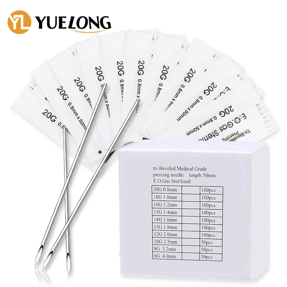 Lip Piercing Needle Size