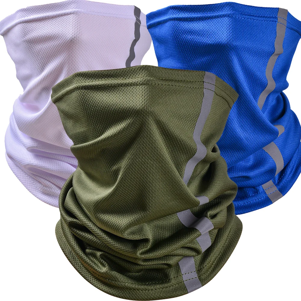 Reflective-Night-Running-Half-Face-Scarf-Bandana-Sports-Breathable ...