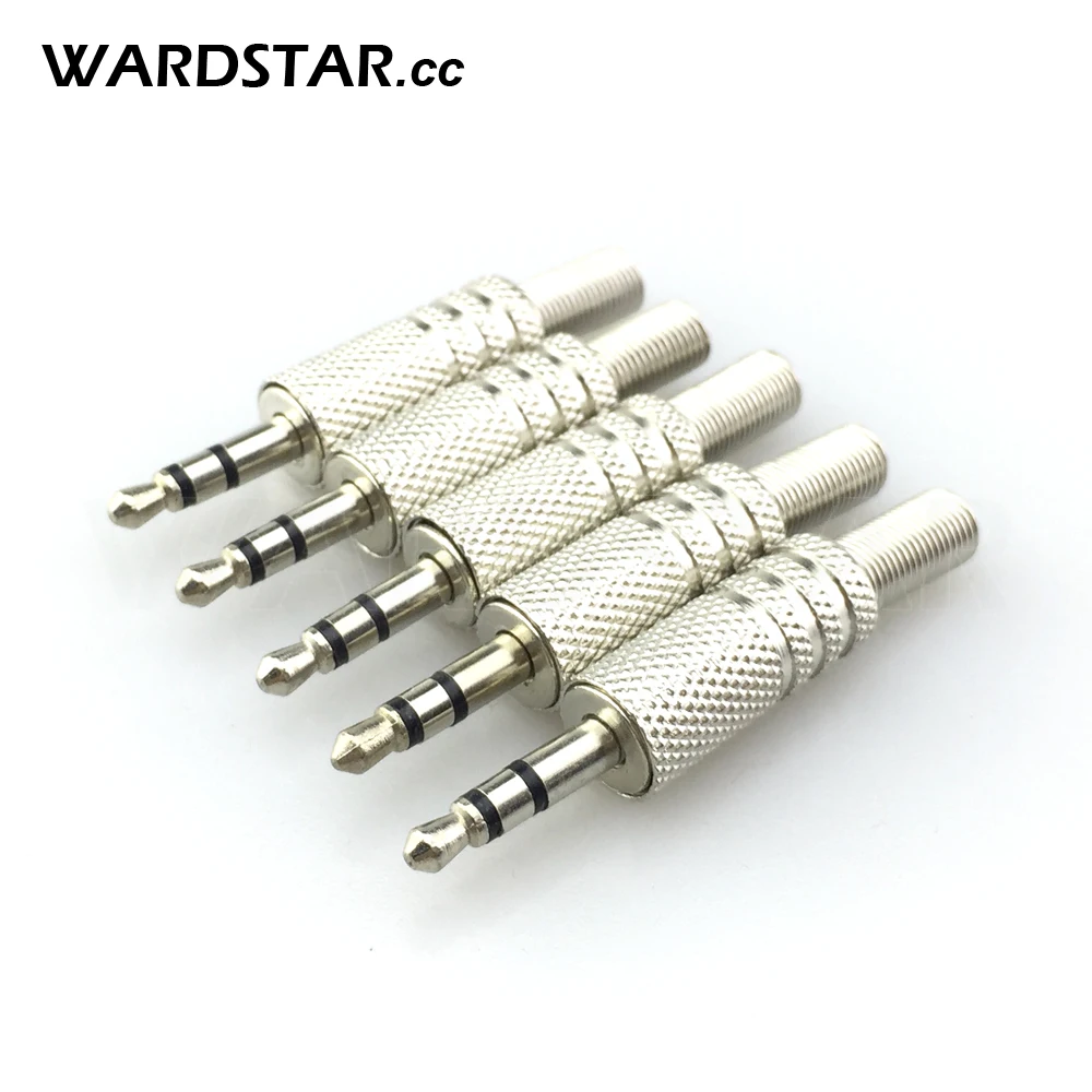 5pcs-1-8-3-5mm-Male-Plug-Coaxial-3-Pole-Male-Audio-Connector-Soldering ...