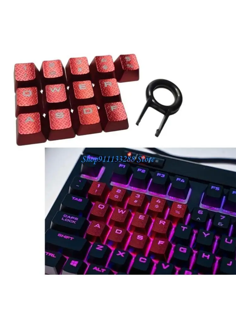 G88D 13Key Anti Slip Caps Mechanical Keyboard Keycaps Slip Proof with ...
