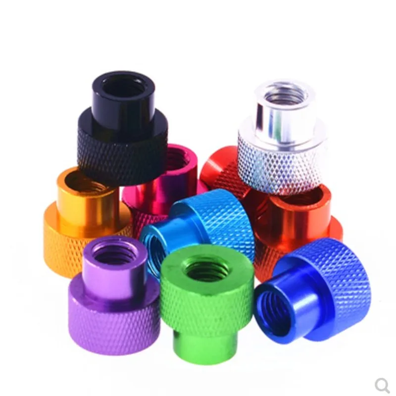 2-5pcs M3 M4 M5 M6 M8 Colourful Aluminium Alloy Hand Tighten Knurled ...