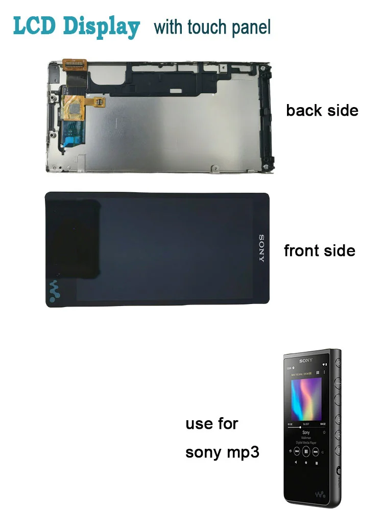 Brand-New-4-0-Inch-LCD-Display-LCM-Module-For-Sony-Walkman-NW-MP3 ...