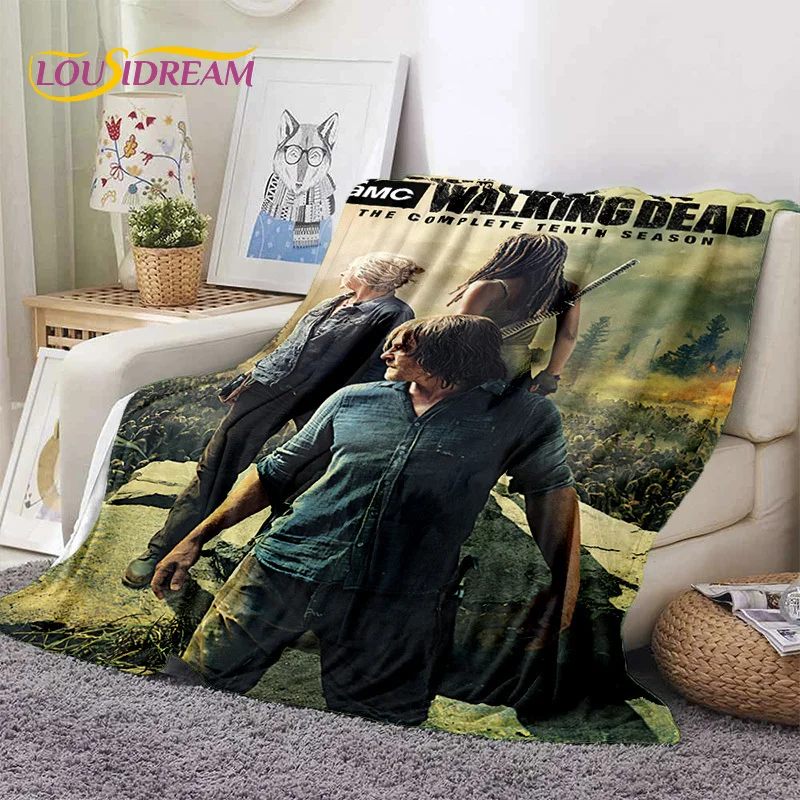 The Walking Dead Lincoln TWD Soft Blankets,Keep Warm Throw Blanket ...