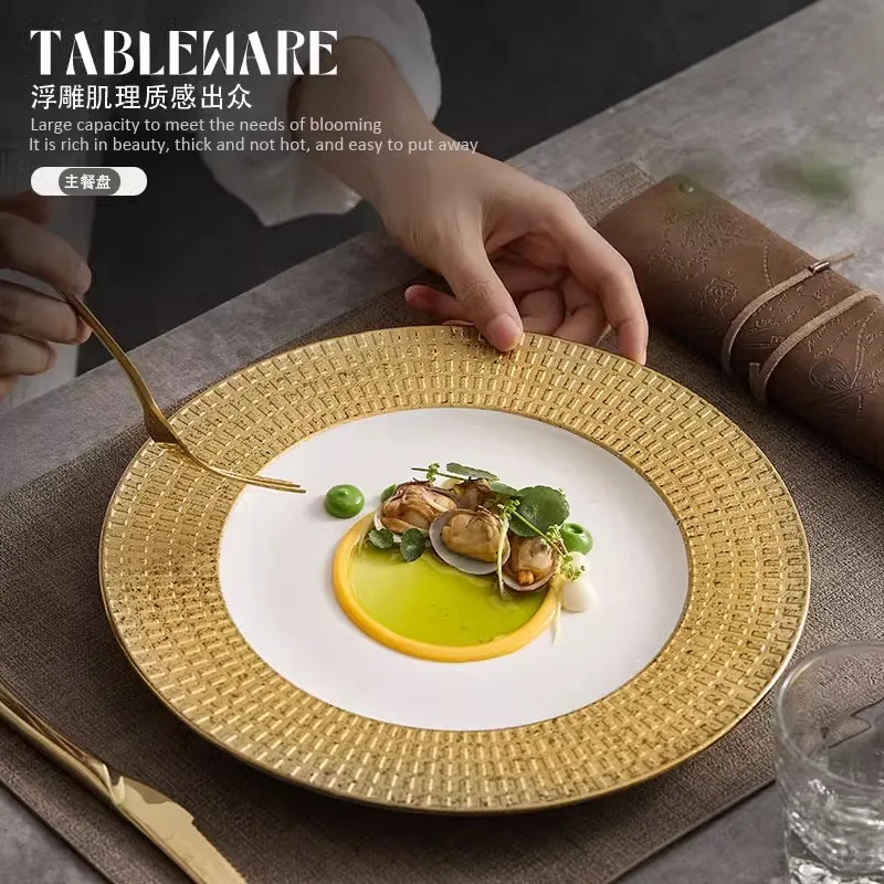 Ceramic Tableware Creative Phnom Penh Plate Restaurant Hotel Western ...